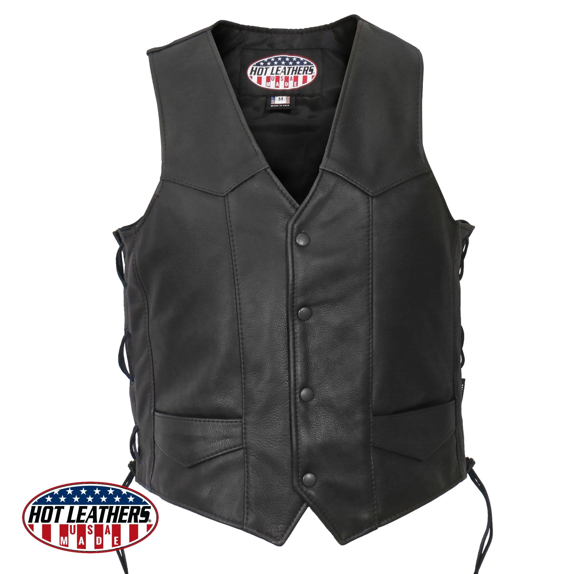 Men's USA MADE Vests – Hot Leathers